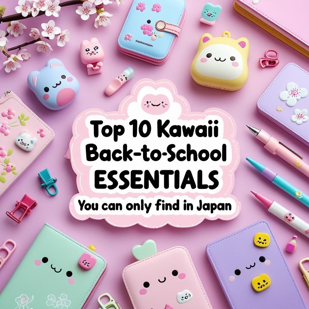 Top 10 Kawaii Back-to-School Essentials from Japan | Cute Stationery ...